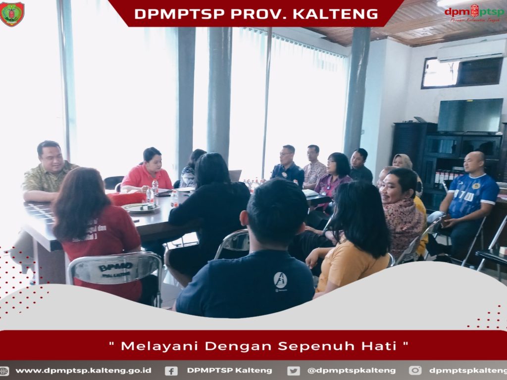 Rapat Internal PPID DPMPTSP Prov. Kalimantan Tengah – DPMPTSP-KALTENG